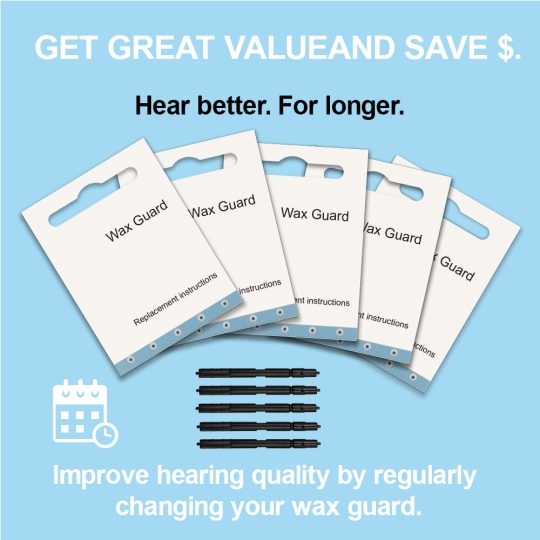 Hearing Aid Wax Guard