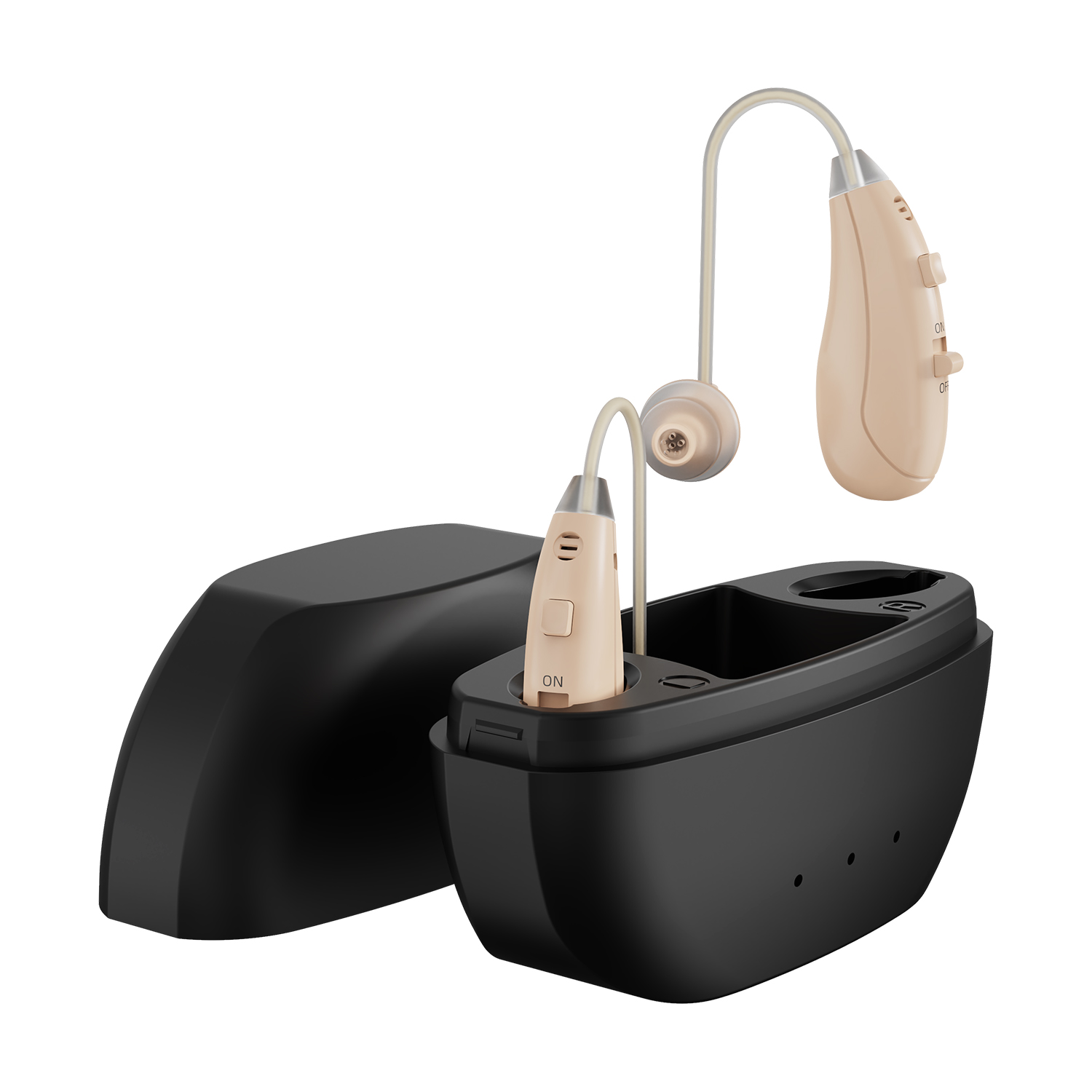 BTE RIC Hearing Aid Rechargeable Hearing Aids New Design